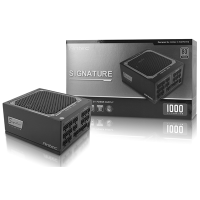 ANTEC Signature Titanium 1000W PSU, 135mm FDB Silent Fan, 80 PLUS ...